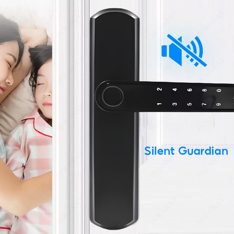 Smart Door Lock Manage By tuya APP For HDB Gate Double Sides Fingerprint Digital Code Lock Easy ...
