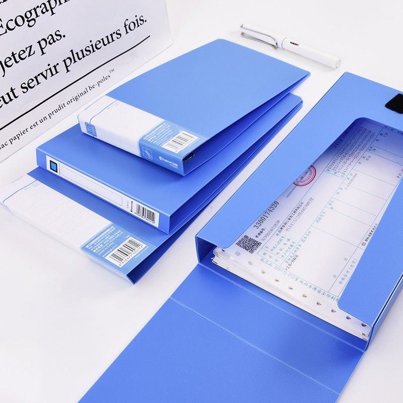 Folder Storage Box Collection Receipt Bill Vat Invoice Folder Power ...