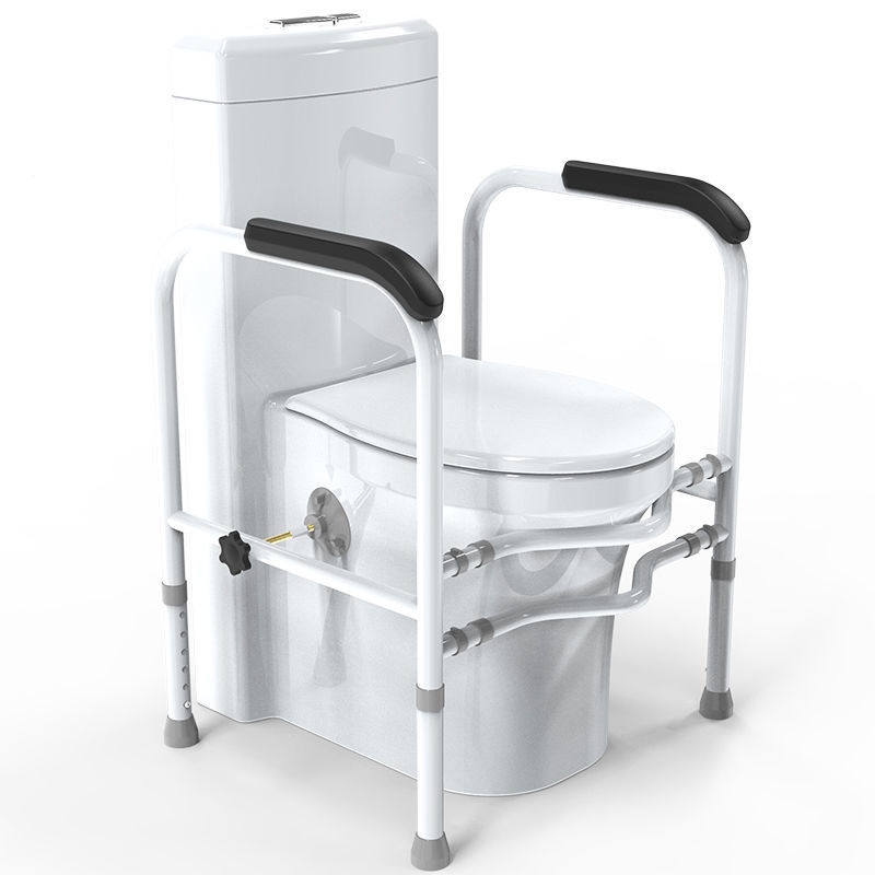 Toilet Safety Frame，Toilet Grab Bars, Bathroom Handrail with Adjustable ...