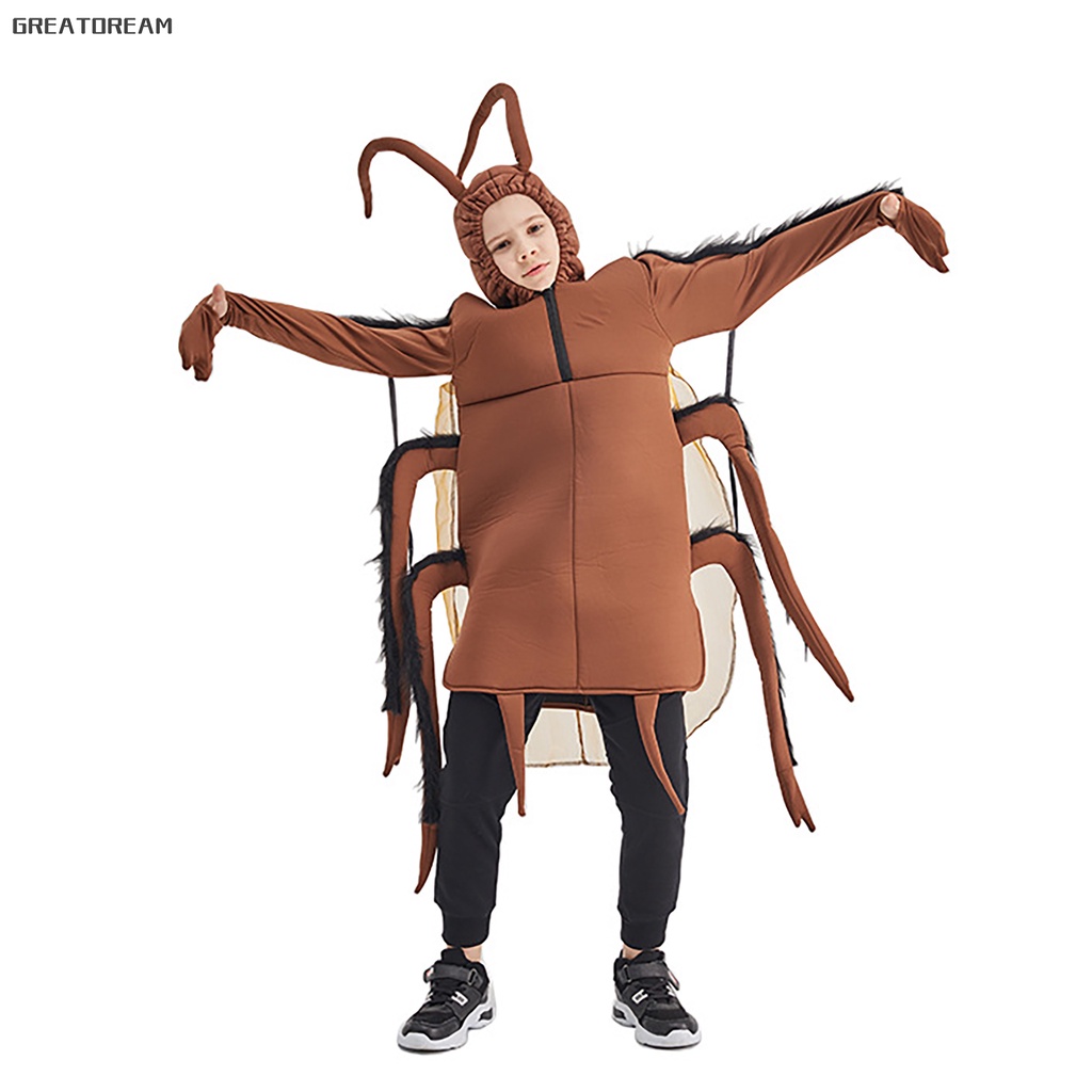 Halloween Cosplay Funny Costumes with Vivid Cockroach Tentacle And Leg ...