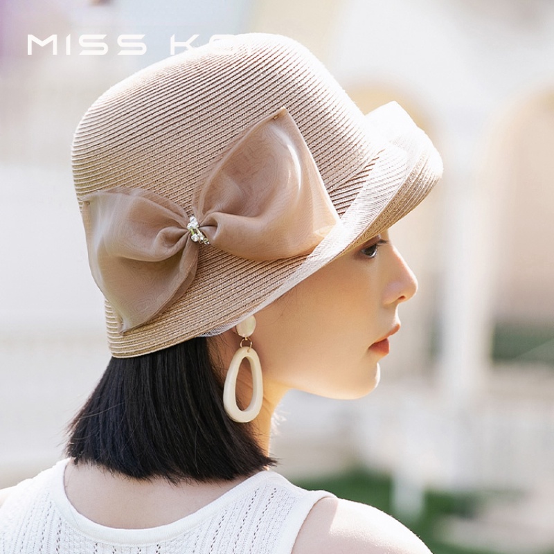 MISSKOI French Straw Hat Women Summer Fashion Elegant Sun Hat Vacation ...
