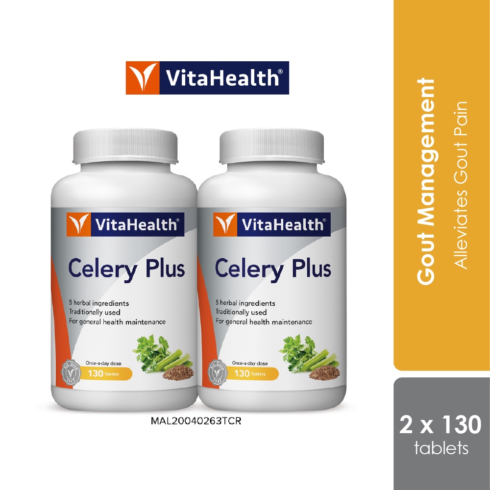 Vitahealth Celery Plus (2 x 130's) | Shopee Singapore