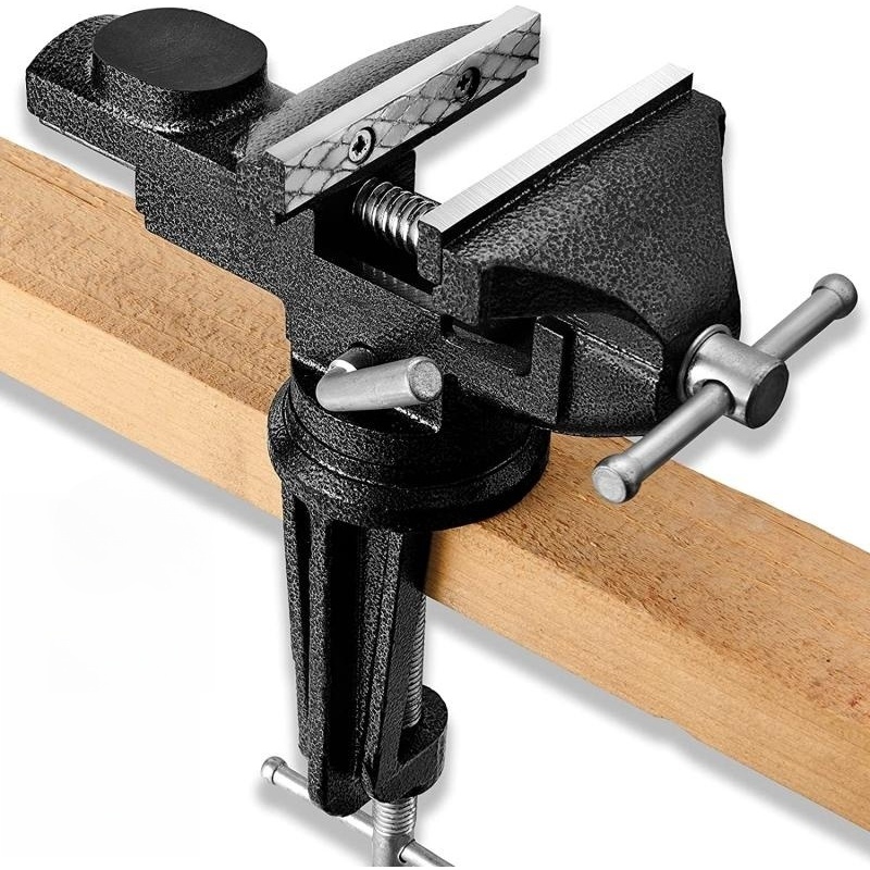 360 Degree Through Heavy Duty Base Vise Multifunctional Vise 50mm Heavy ...
