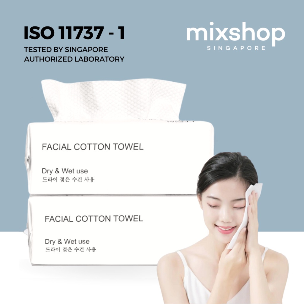 mixshop Disposable Facial Cotton Towel, Makeup Remover Tissue, Towel ...
