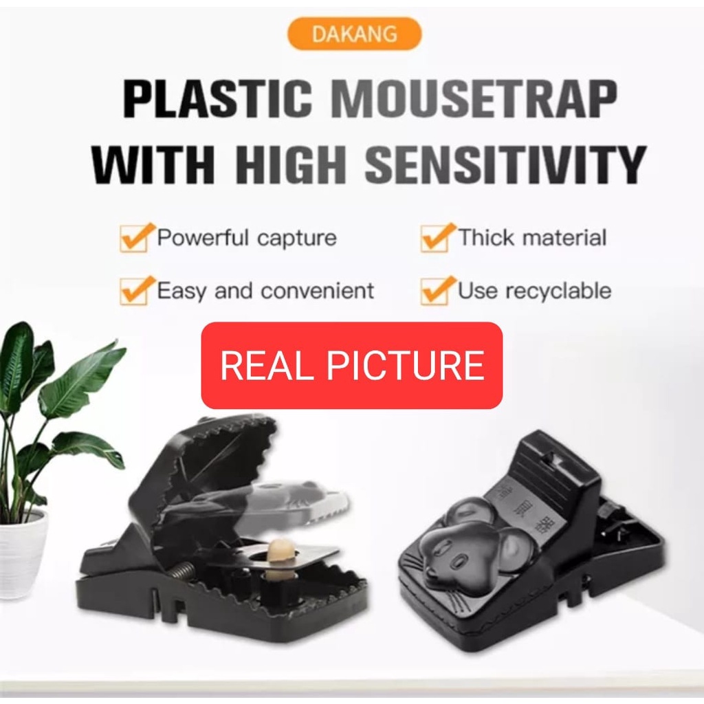 Mouse trap double spring high quality mouse trap mice trap reuseable ...