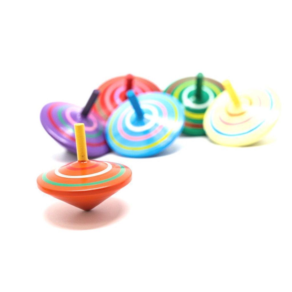 [SG Stock] Wooden Top / Old School Traditional Asian Game Toy Children ...