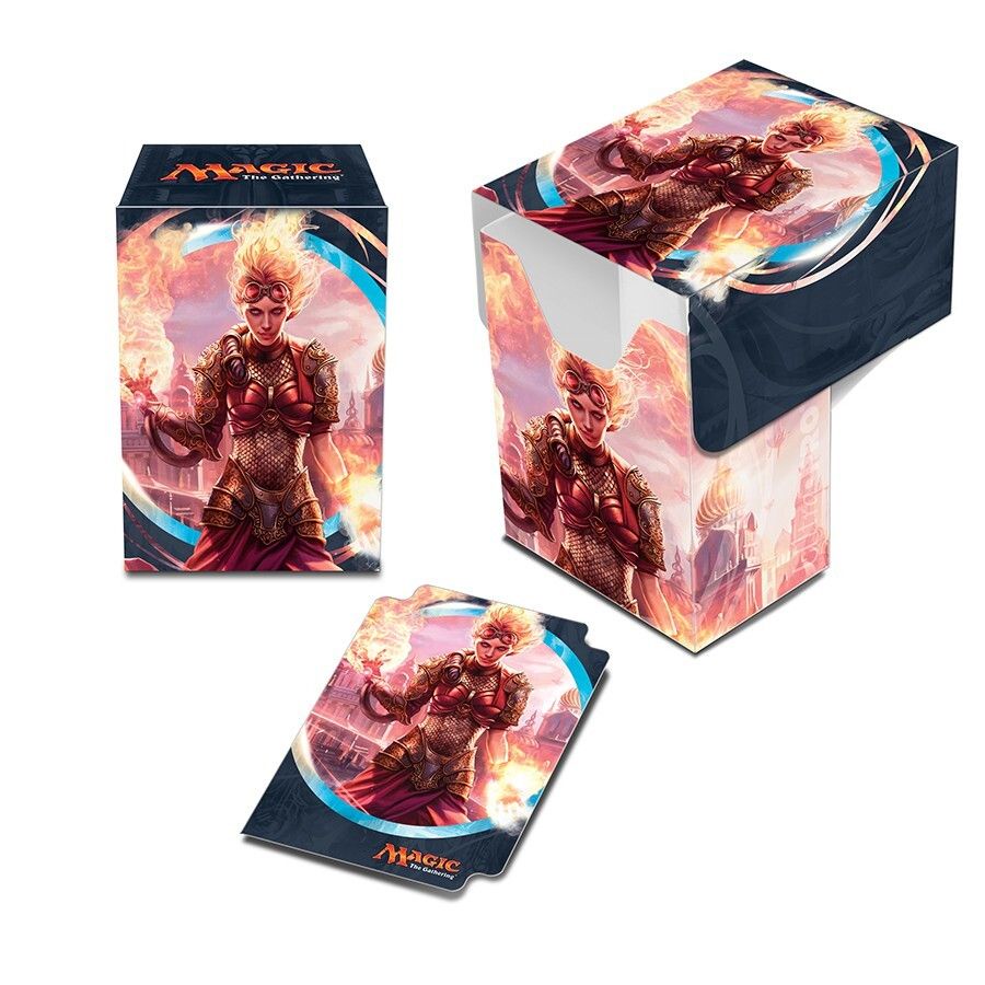 Ultra PRO - Kaladesh Chandra, Torch of Defiance Full-View 80+ Deck Box ...