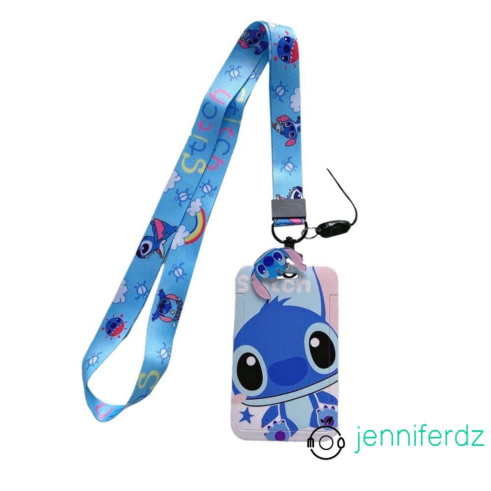 jenniferdz-stitch-card-holder-portable-student-credit-id-card-blue-bus