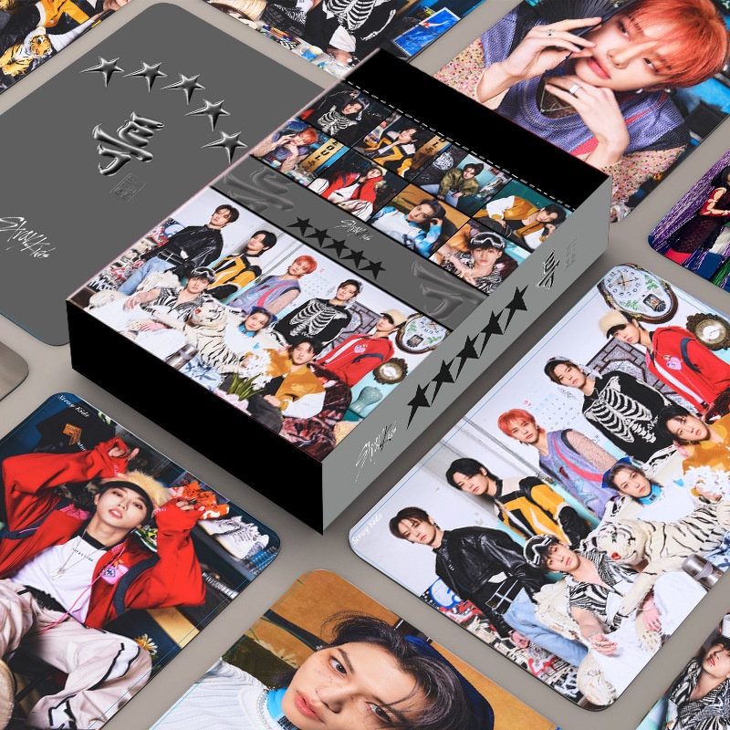 55pcs/box STRAY KIDS Album 5-STAR Photocards 3rd Album S-Class Lomo ...