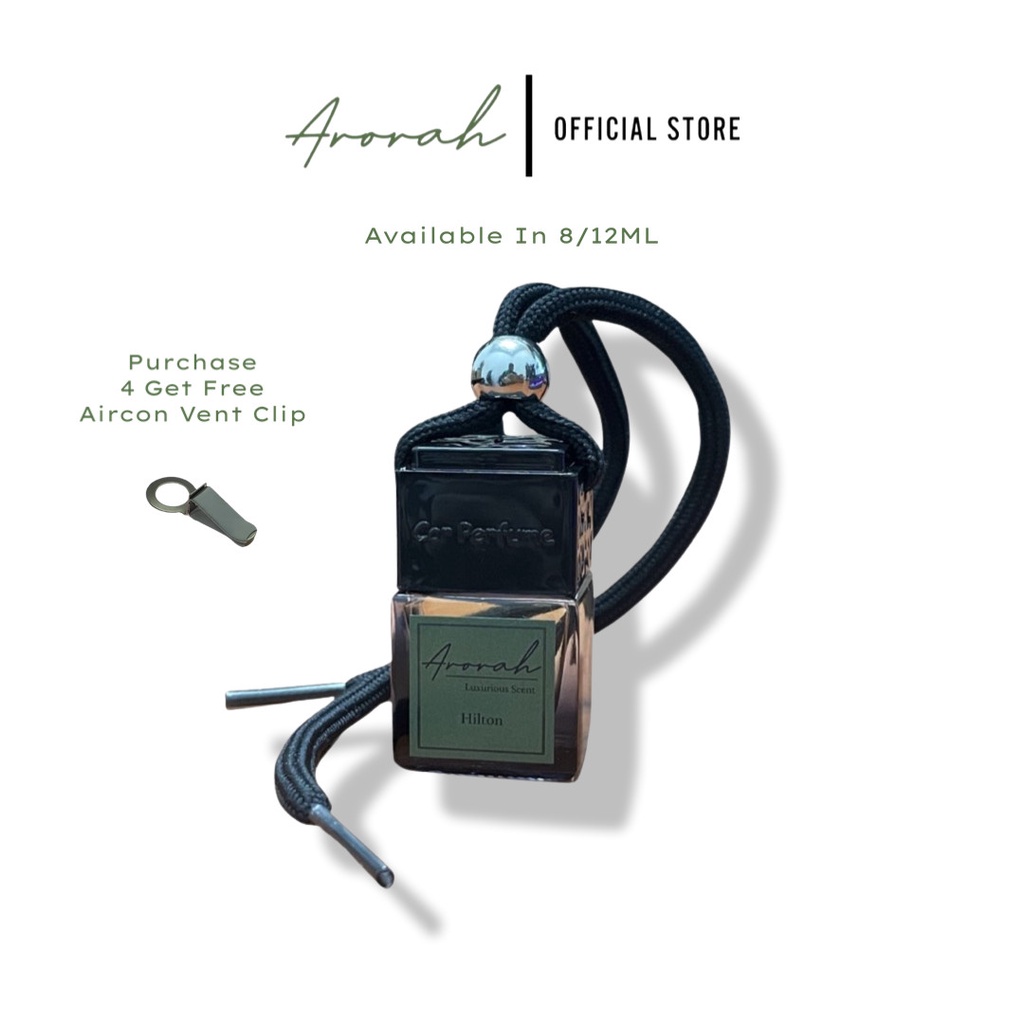 [ARORAH] 8ML Carroma Car Aroma Air Freshener Perfume Scent | Shopee ...