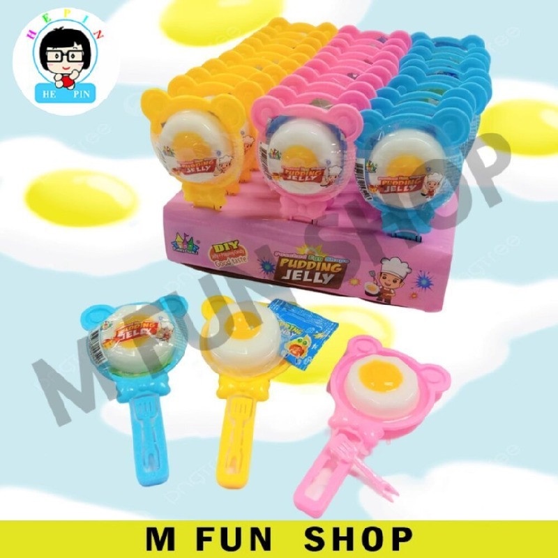 *Viral Egg Popping* Seahorse 30Pcs Jelly Poached Egg / Grab Shape ...