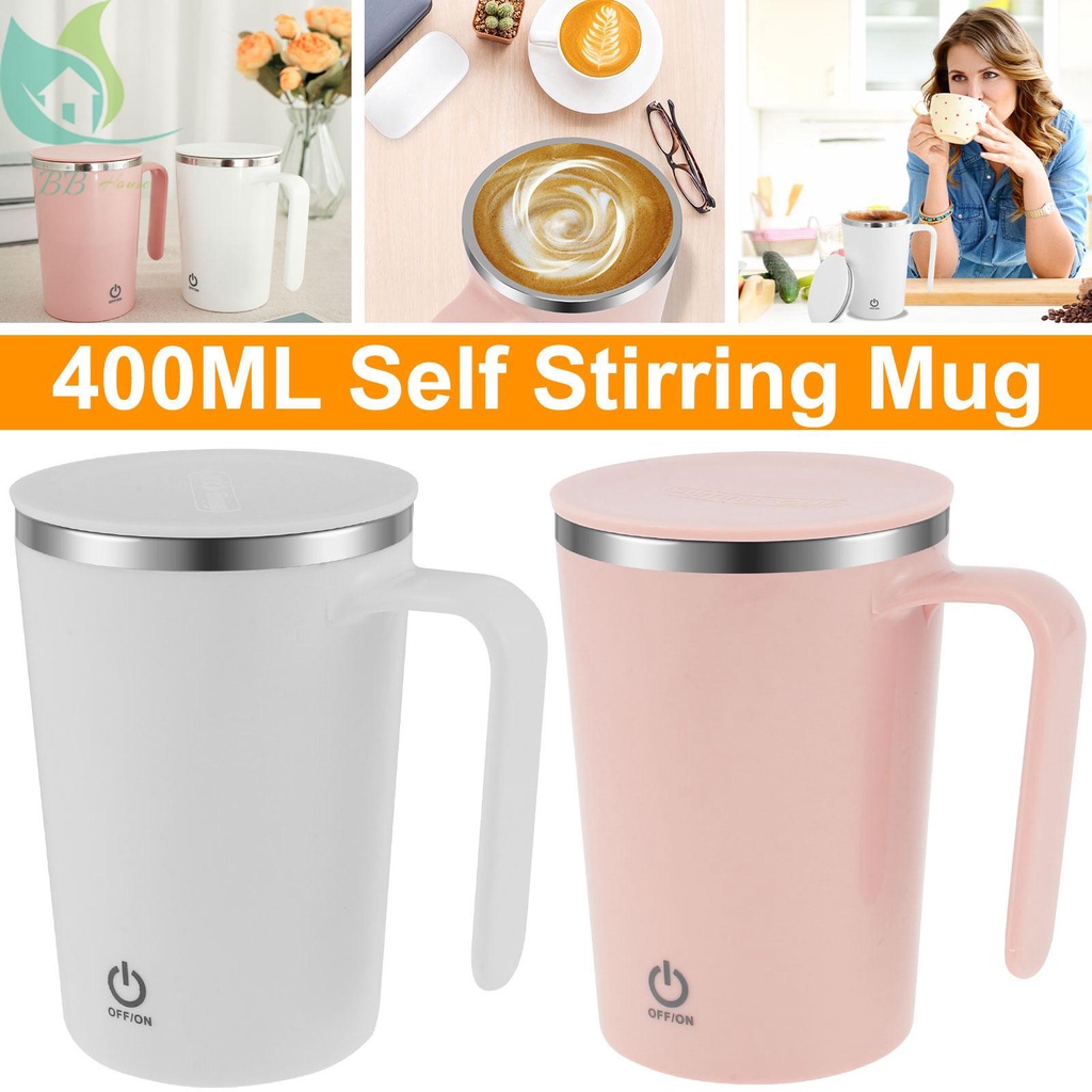 Electric Self Stirring Mug 1200mAh Rechargeable Automatic Mixing Mug ...