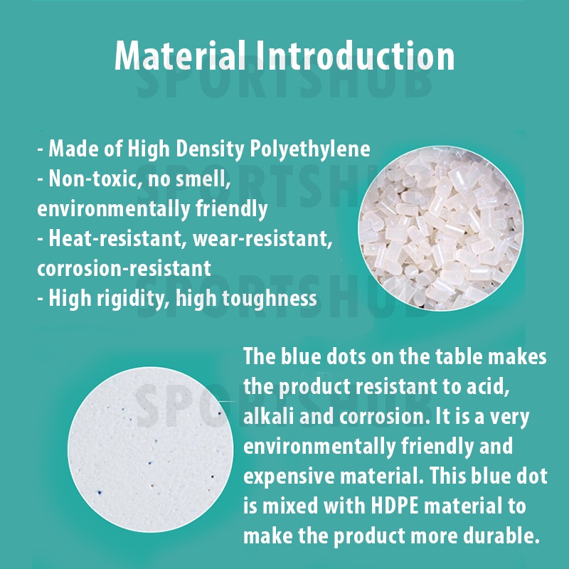 Heavy Duty HDPE Outdoor Foldable Table Portable Adjustable Height ...