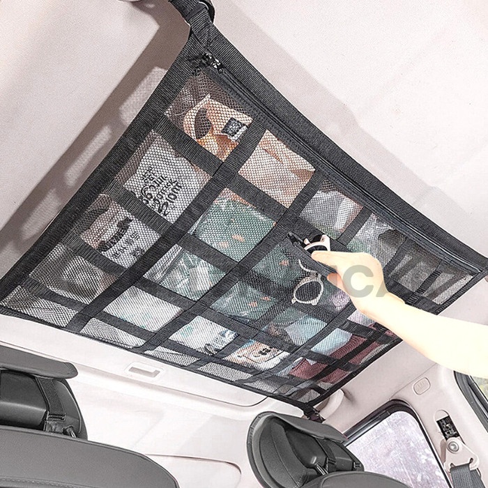 Cargo Organizer Net Ceiling Roof Ceiling Interior Car Storage Premium ...