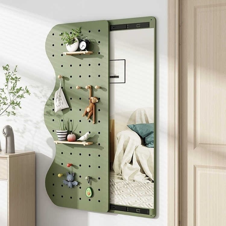 DIY Pegboard Perforated Display Board Wall Display Rack Peg Board ...