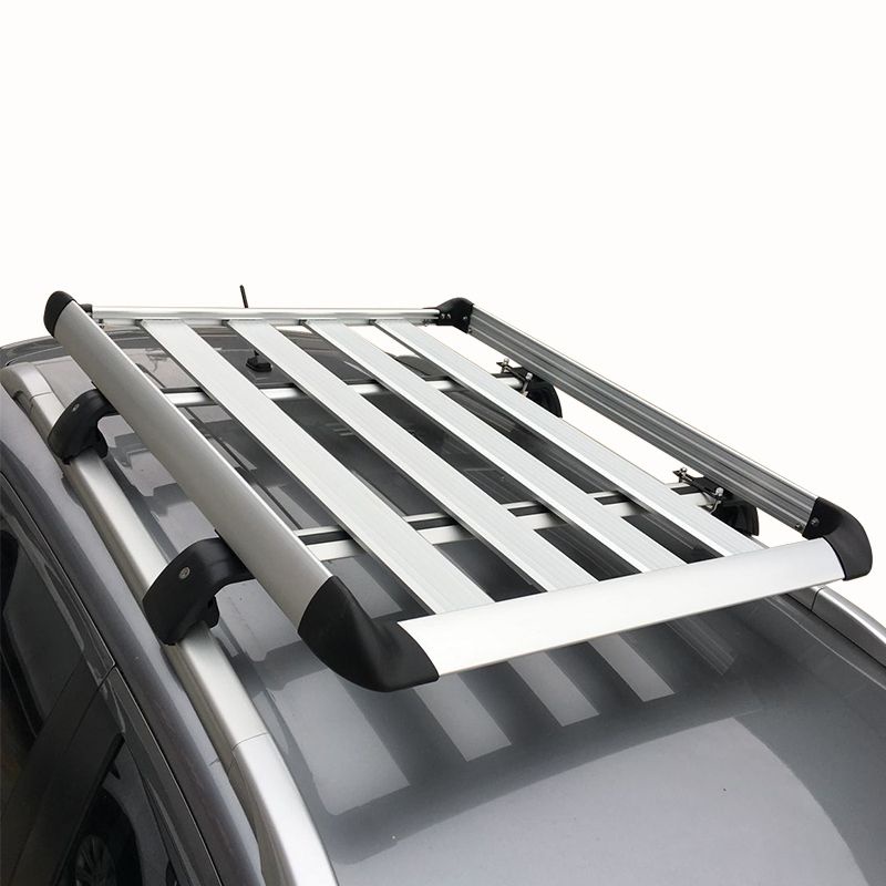 Automotive universal luggage rack thickened aluminum alloy roof frame ...