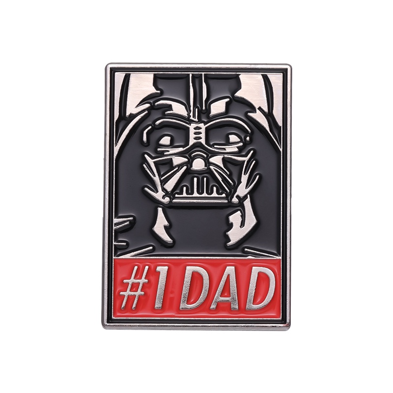 Star Wars Villain Spoof DAD Brooch Film Peripheral Fun Badge Gift ...