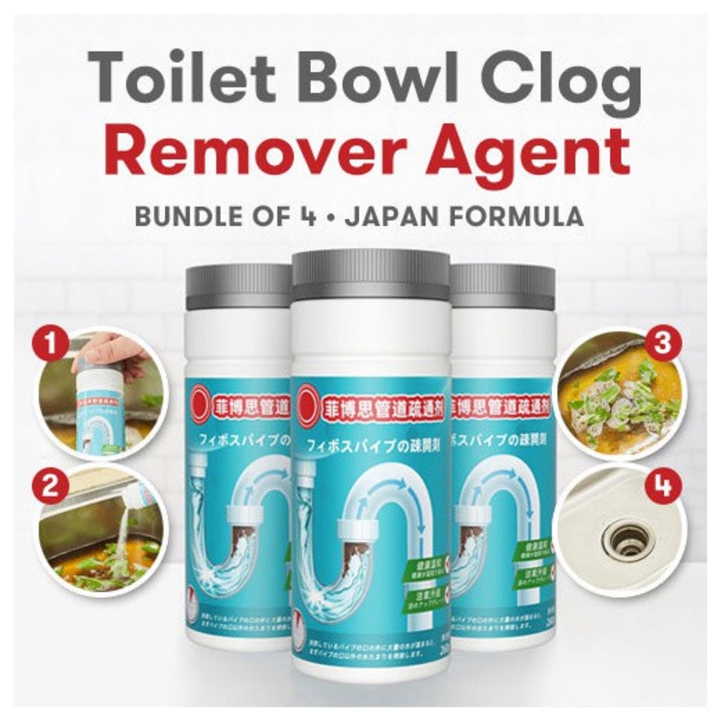 SG INSTOCK 管道疏通劑 Drain Pipe Basin Cleaner Clean Drain Clog Remover ...