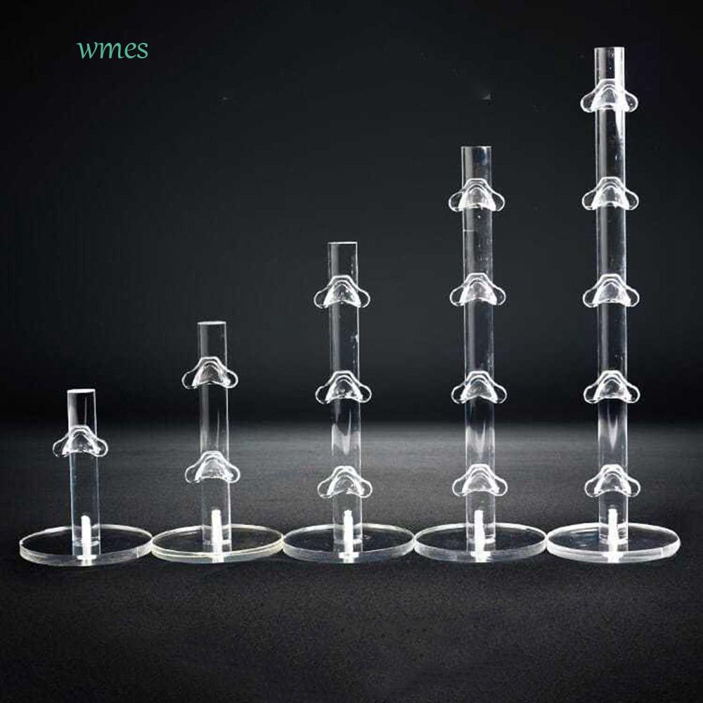WMES1 Transparent Glasses Rack DIY Eyeglasses Display Stand Home Decor ...