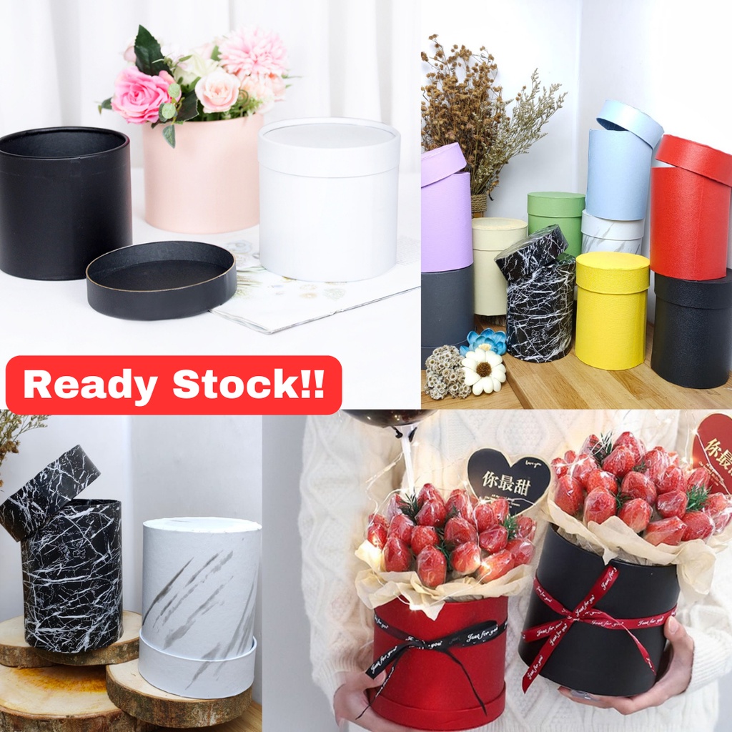 Mini Round Bloom Box Round/ Flower Box Flower Box /Flower Box Blooming ...