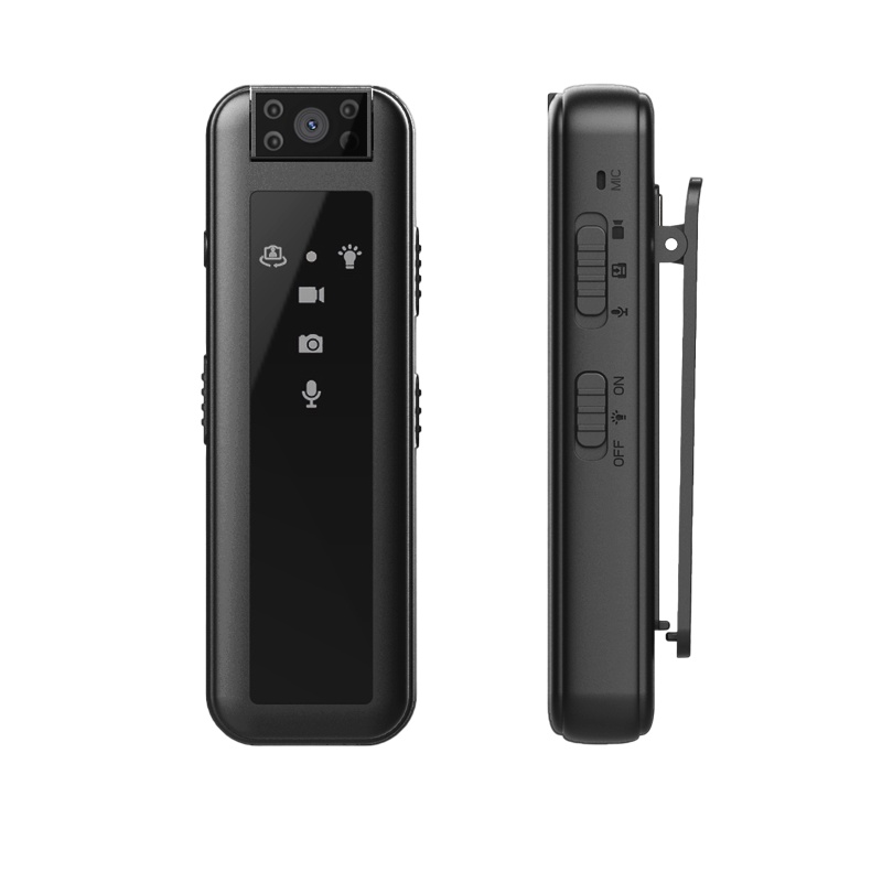 Body camera HD 1080P Portable Back Clip Camera Mini DV Police Recorder ...