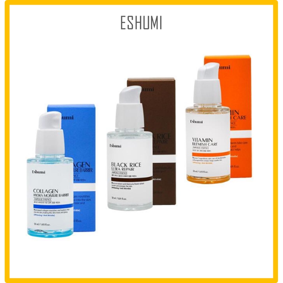 Eshumi Vitamin Blemish Care Ampoule , Black rice Ultra Repair Ampoule ...