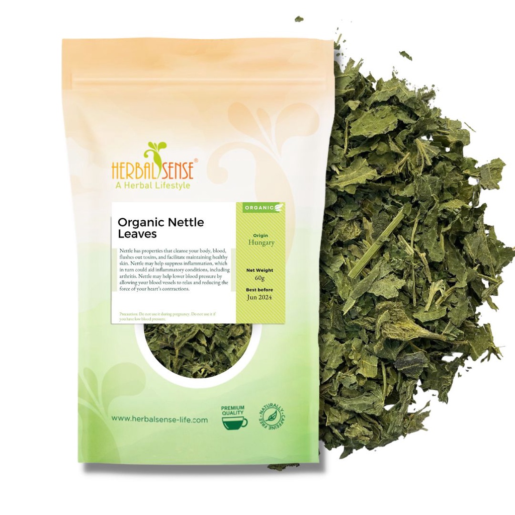 Herbal Sense Organic Nettle Leaf (Stinging Nettle) From Europe | Shopee ...