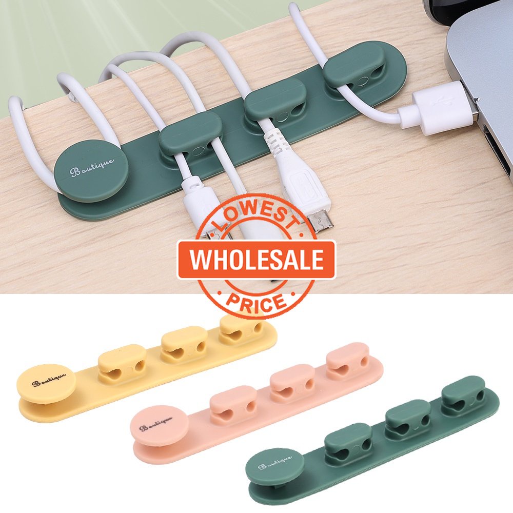 [Wholesale Price] Silicone Charging Cable Desktop Storage Winder ...