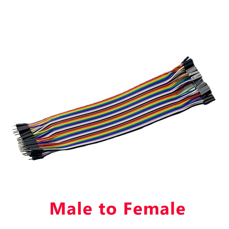 10CM 20CM 30CM 40Pin Dupont Line Male To Male + Male To Female And ...