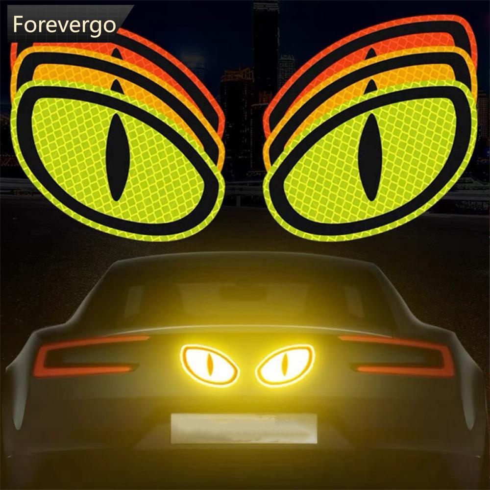 RE 2Pc Reflective Safety Warning Sticker Car Reflective Sticker Night ...