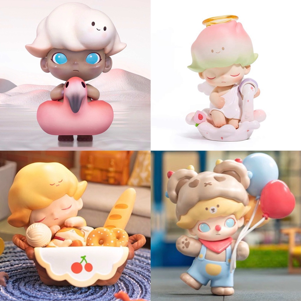 Dimoo Blind Boxes Retro Series Popmart Pets Vacation Series Dating ...
