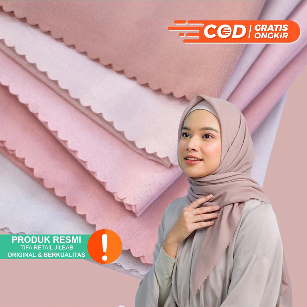 The Most Complete Color Bella Square Lasercut Rectangular Hijab ...