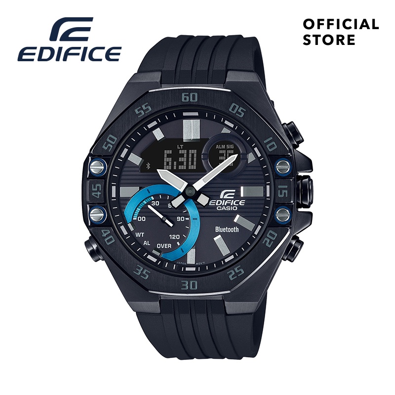 CASIO EDIFICE ECB-10P Smartphone Link Model Men's Analog Digital Watch Resin Band | Shopee Singapore