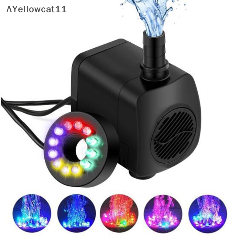 AA Water Pump 12 LED Aquarium Fish Pond For Fish Plants Growth Tool SG ...