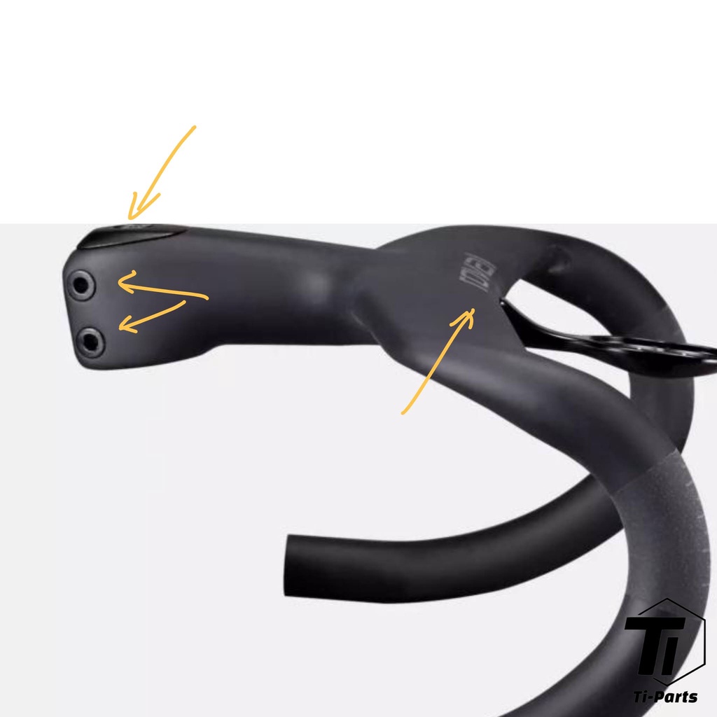 Titanium Roval Rapide Cockpit Upgrade Kit | Integrated Handlebar ...