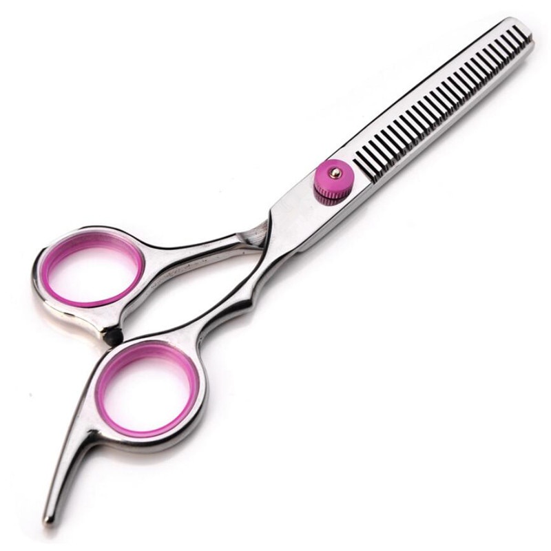 [SG] 6pc Kids and Woman Pink hair scissors haircut scissors thinning ...