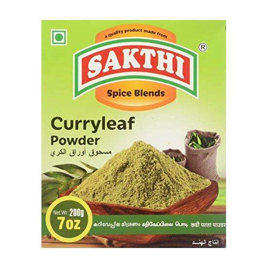 SAKTHI CURRY LEAF POWDER -200g | Shopee Singapore