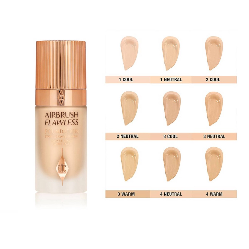 CHARLOTTE TILBURY Airbrush Flawless Foundation 30ml | Shopee Singapore