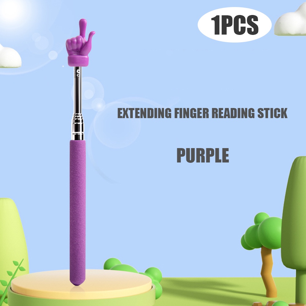 Telescopic Teachers Pointer Rod Finger Design Retractable Teaching ...