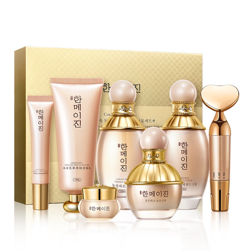 Korean Cordyceps Hanmi Premium Skin Care Product Set Removes Traces Of ...
