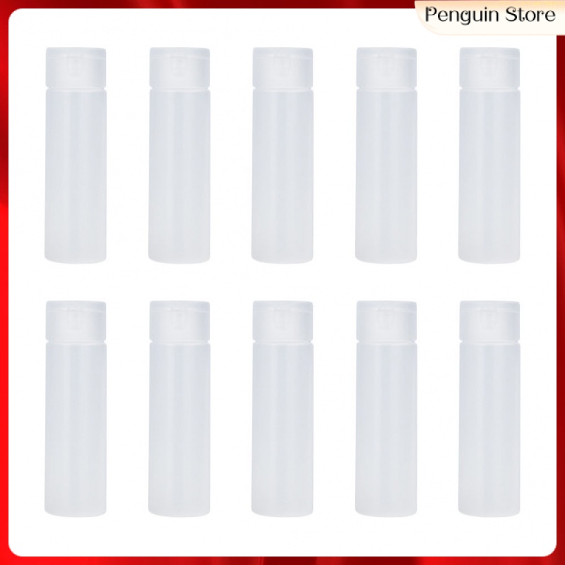 10Pcs Travel Shampoo Bottles Silicone Flip Top Squeeze Small Size ...