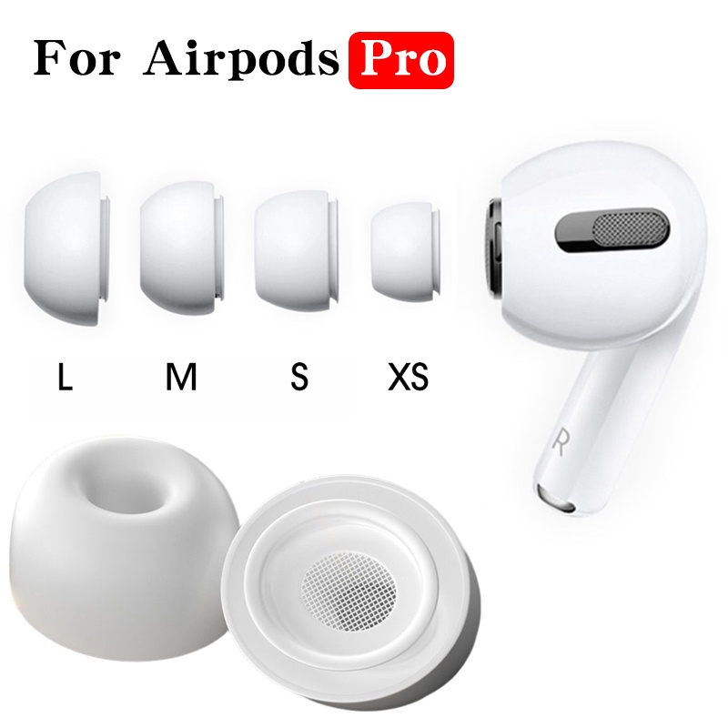 Ear Tips for Apple Airpods Pro Headphone Ear Plug/ 1Pairs Soft Silicone ...
