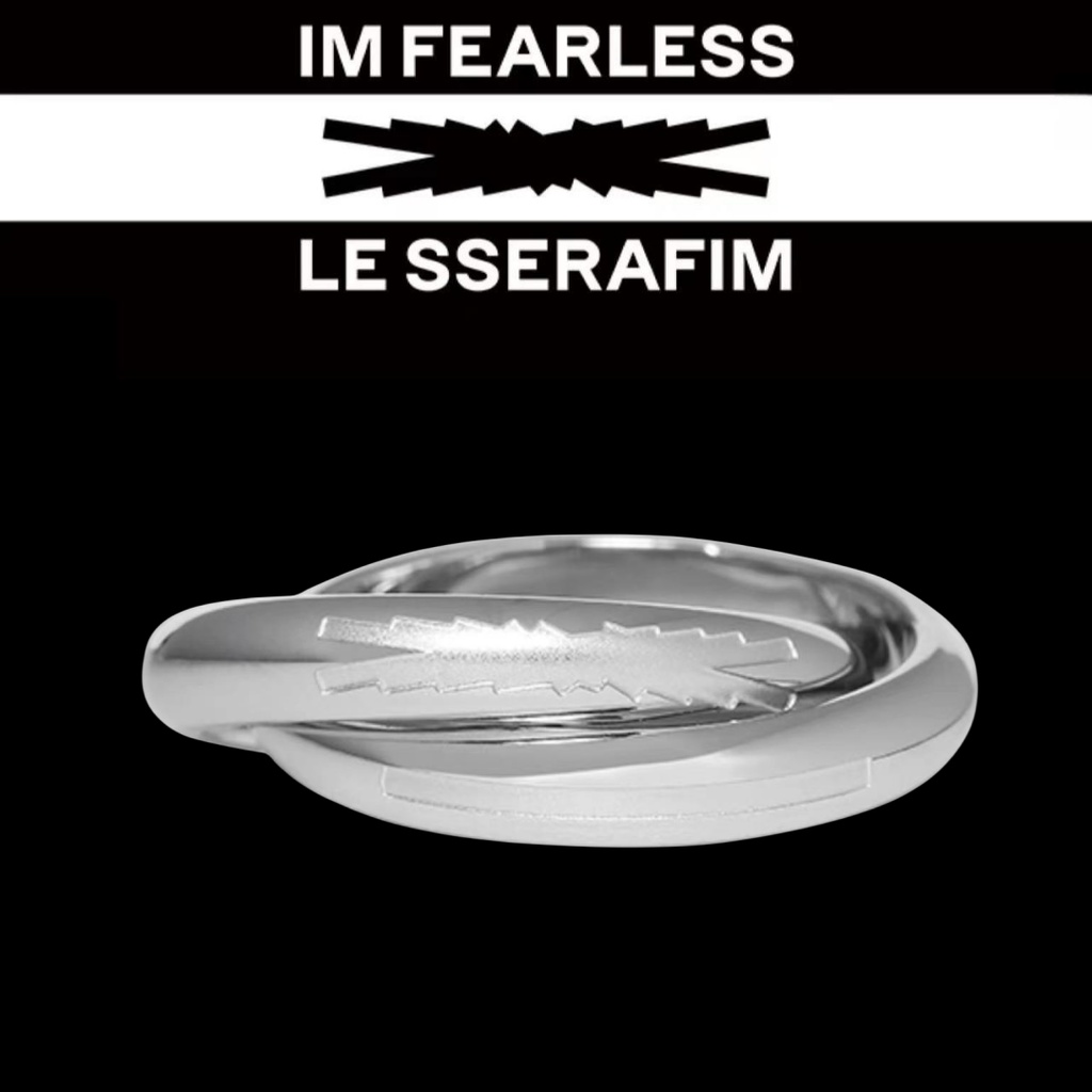 (Ready Stock) Kpop Idol LE SSERAFIM and FEARNOT Logo Signature Two ...