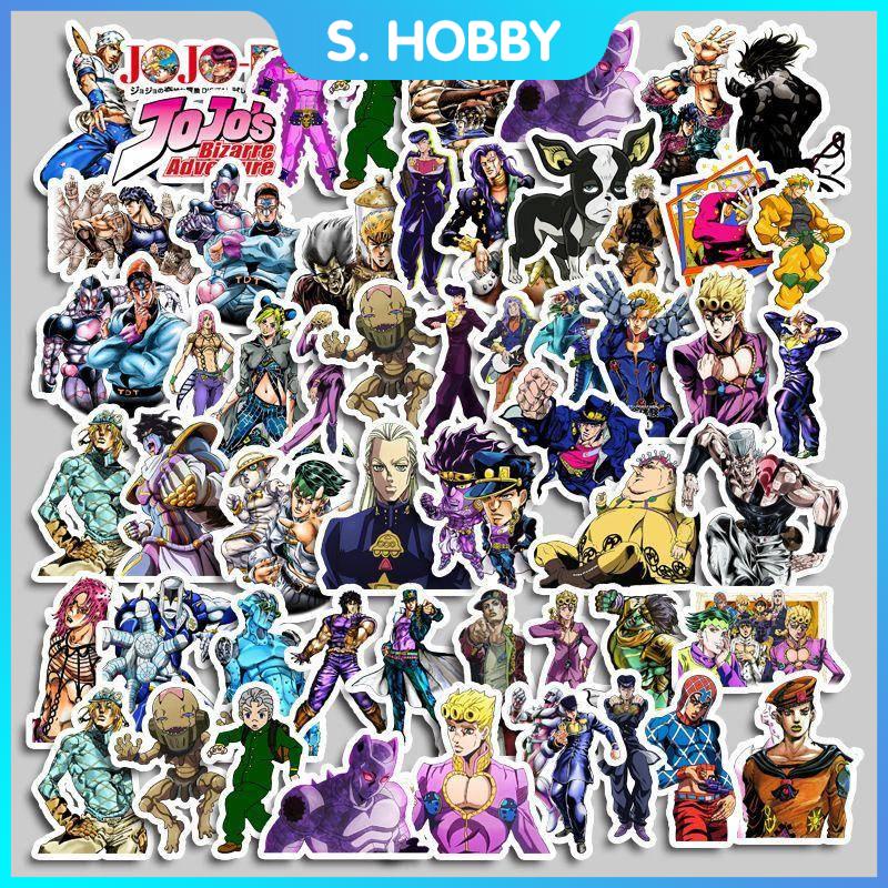 50 Pieces JOTO Jojo's Bizarre Adventure Cartoon Cross-Border Luggage ...