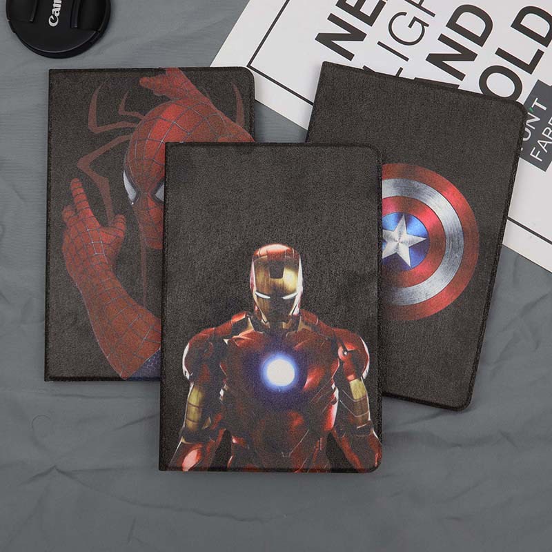 Marvel Spiderman iron man Cover For IPad Air 5 10.9inch Air 4 10.9 Gen ...