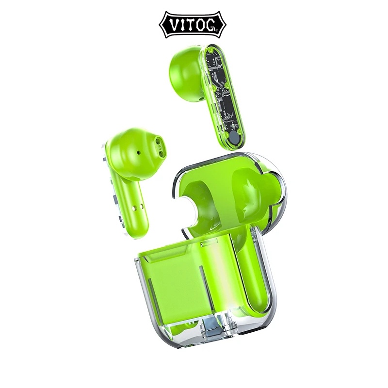 Vitog TWS Bluetooth Earphone TM10 Wireless Earphone Headset Earbuds ...