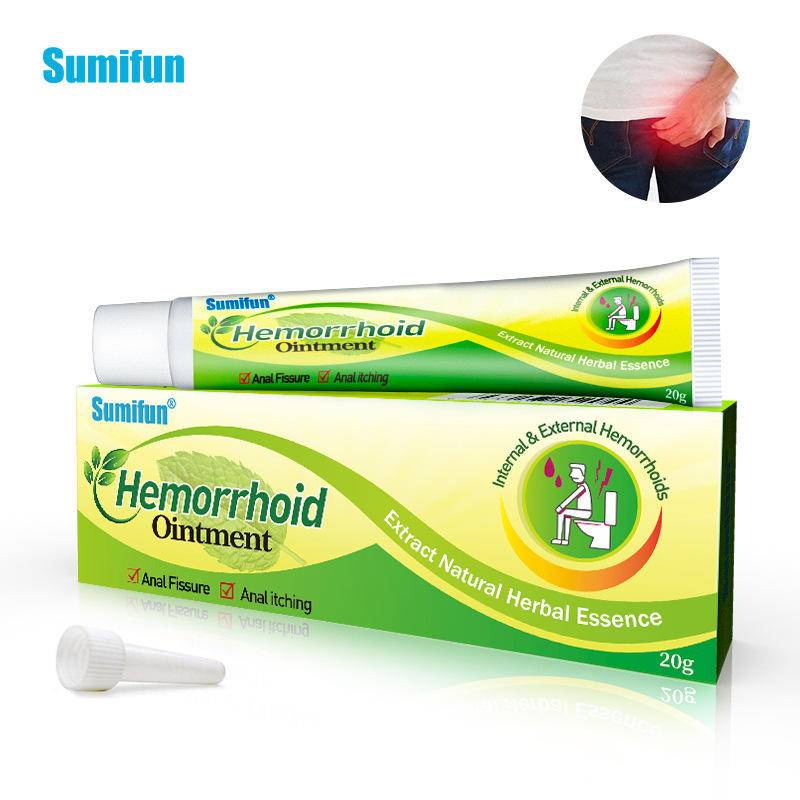 Hemorrhoids Ointment Plant Herbal Powerful Cream Internal Piles ...