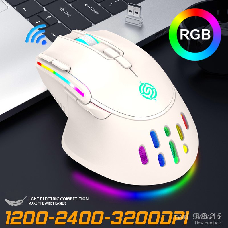 Wireless Moe New Bluetooth Rgb Moe With b Rechargeable Laptop Mice Mae ...