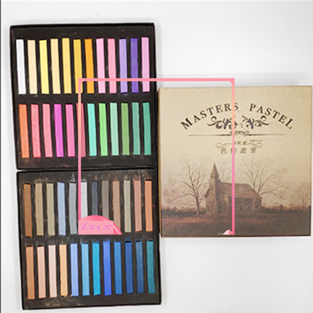 Soft Pastel Set Square Pastels Chalks Square Artist Pastel Set Box of ...