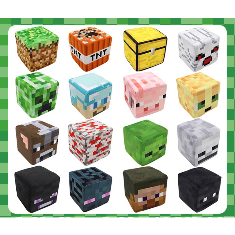 New Arrival 20cm TNT Plush Minecraft Cartoon Plush Toy Doll Gift for Children | Shopee Singapore